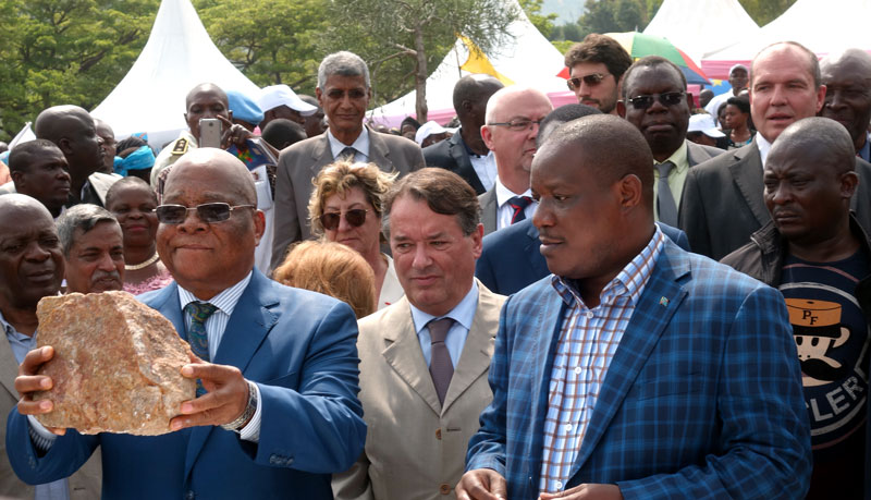 First stone laid in Uvira (DRC) | The Global Alliance Against Cholera ...